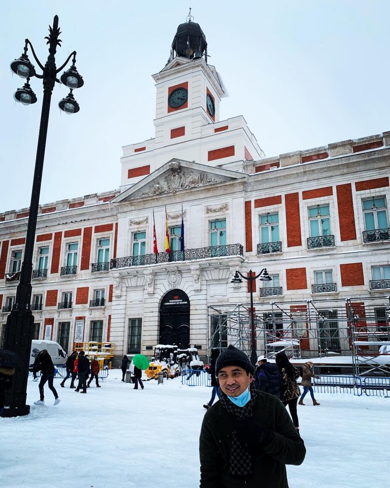 In Pictures: Storm Filomena Hits Madrid - Jericho's Place